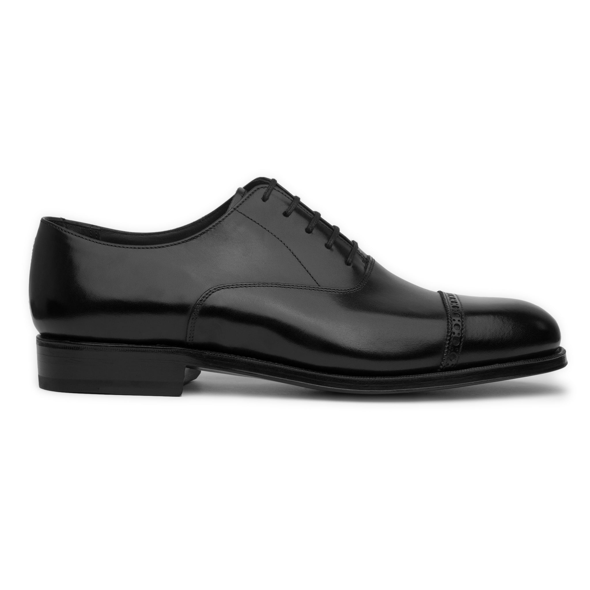 Punch Cap Oxford - Black - Rui Last– Bridlen