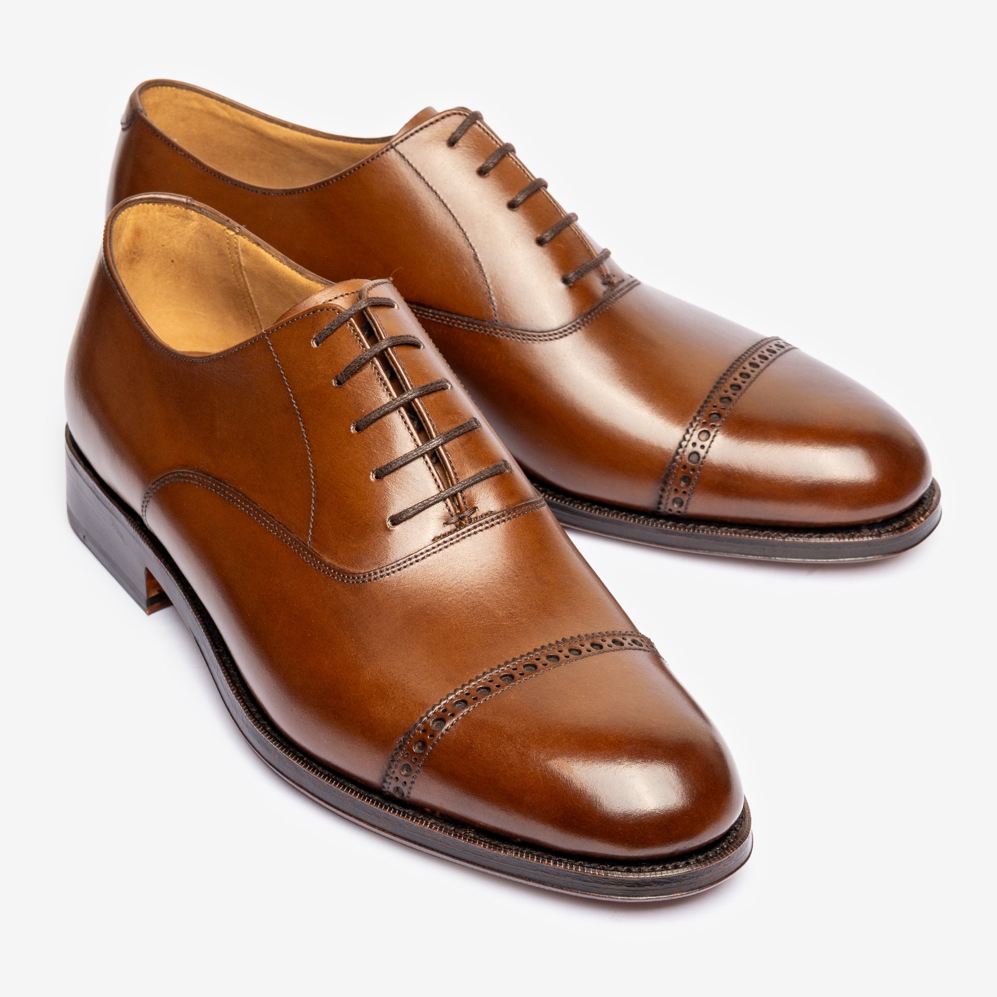 Punch Cap Oxford - Brown - Rui Last– Bridlen
