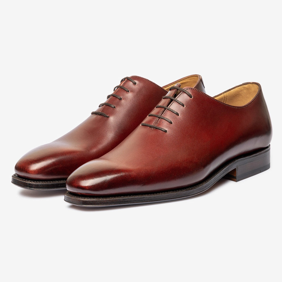 Wholecut Oxford - Burgundy - Deus Last – Bridlen