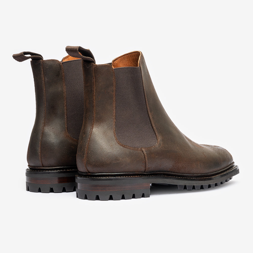 Chelsea Boot - Waxy Commander Brown - Rui Boot Last – Bridlen