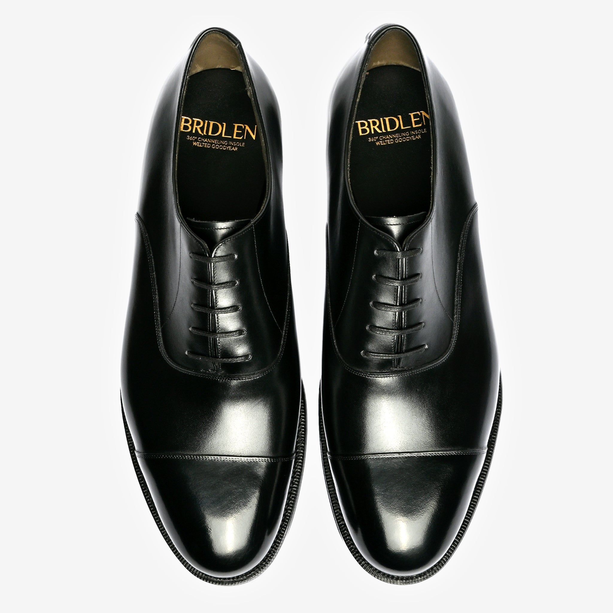 Straight Tip - Black - Rui Last - Founders 25– Bridlen