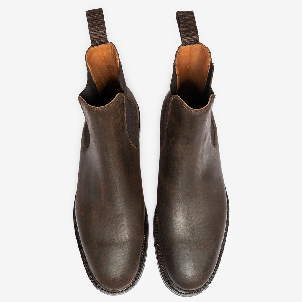 Chelsea Boot - Waxy Commander Brown - Rui Boot Last – Bridlen