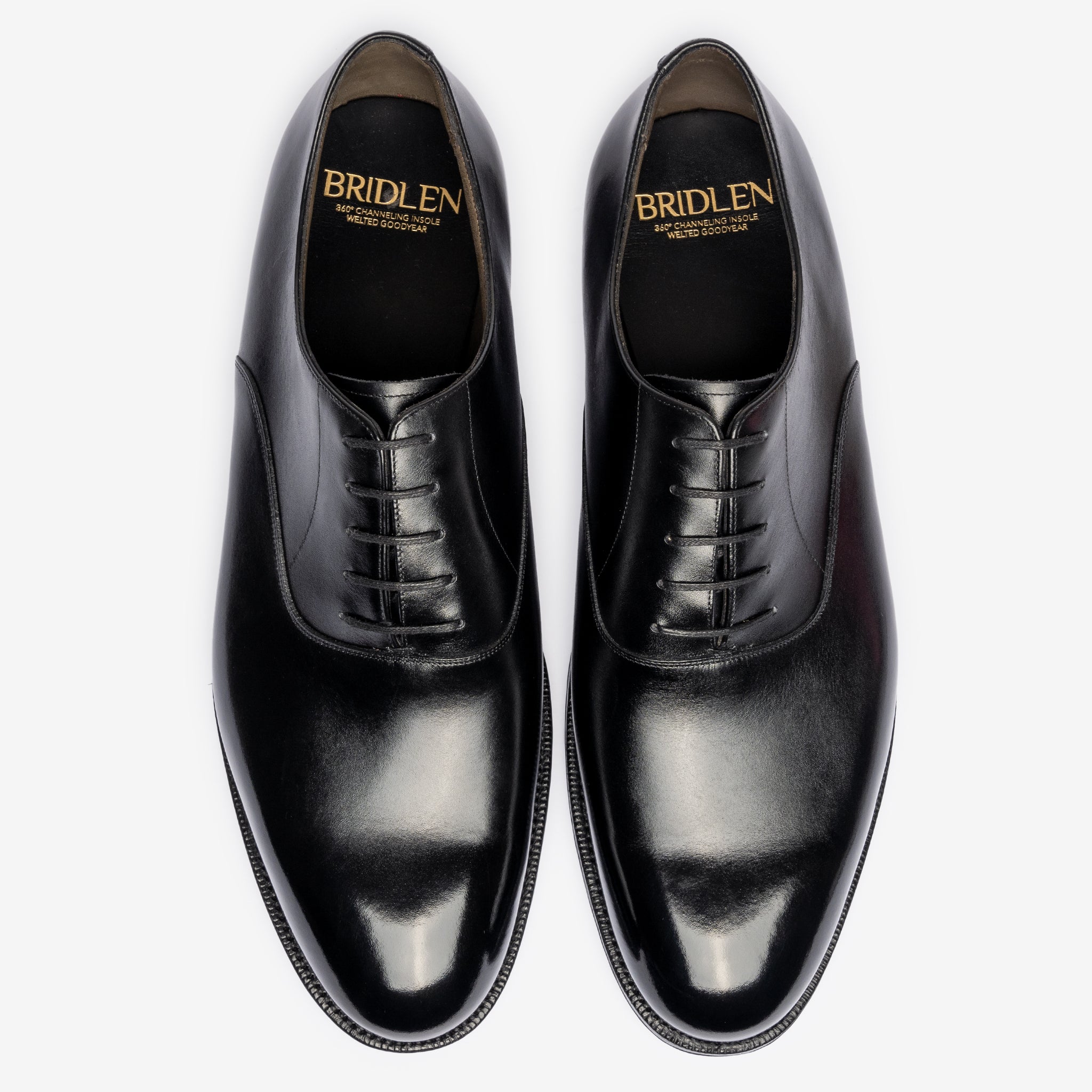Plain Oxford - Black - Rui Last - Founders 25– Bridlen