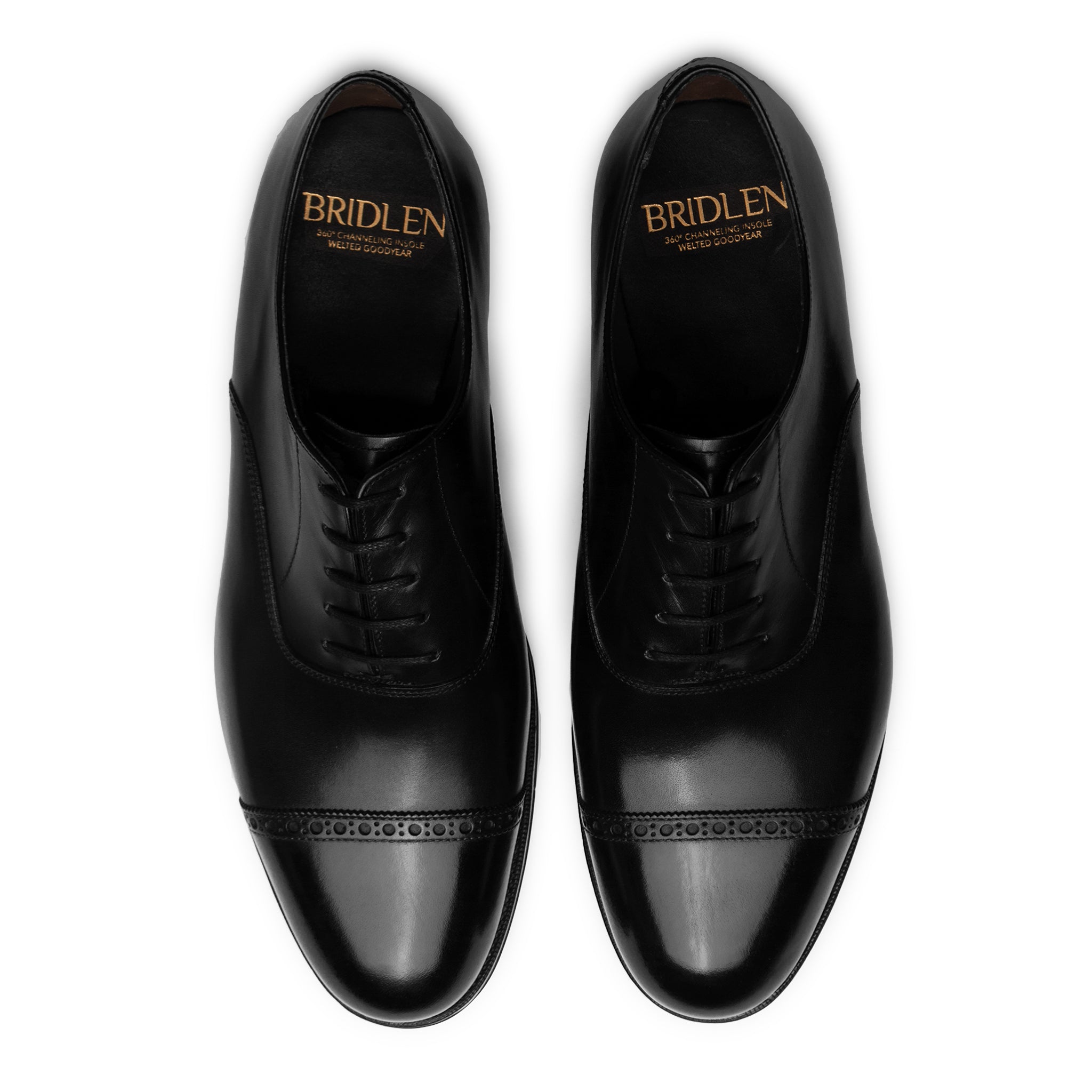 Punch Cap Oxford - Black - Rui Last– Bridlen