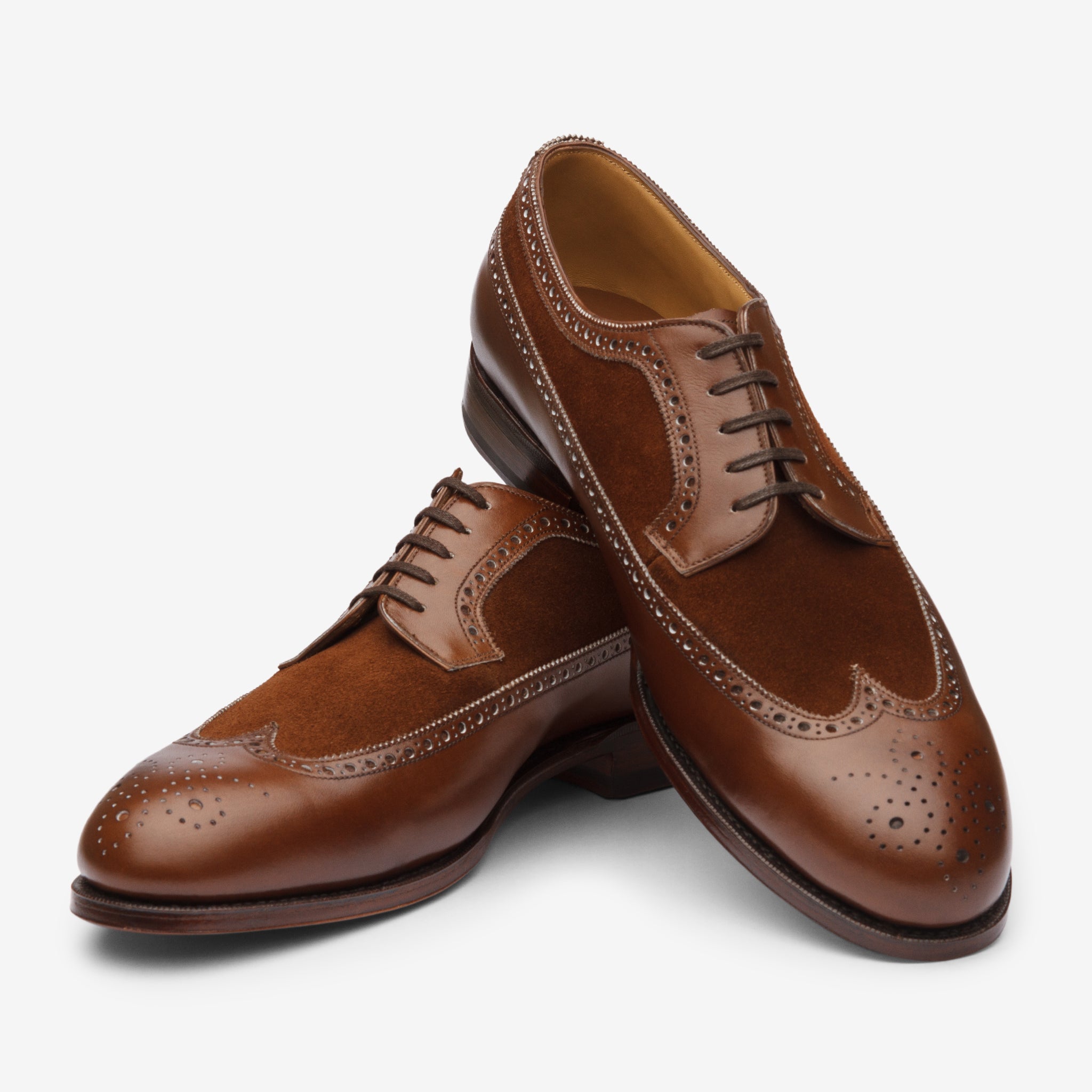 Longwing Derby - Brown Combination - Rui Last– Bridlen