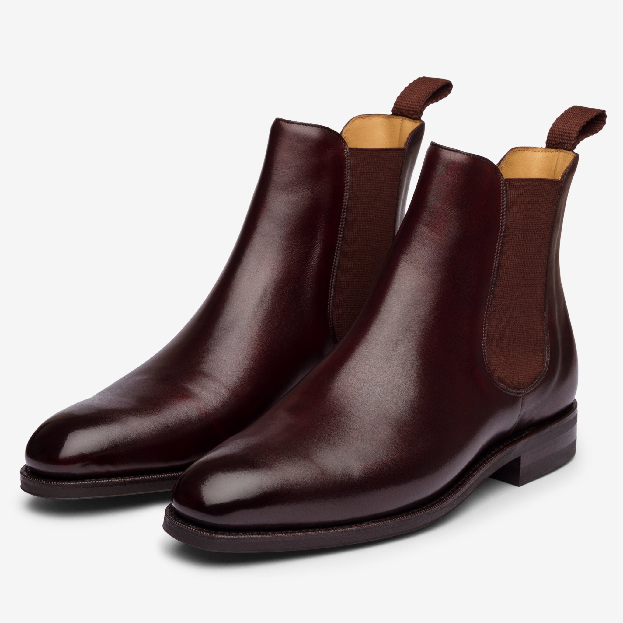 Chelsea Boot - Burgundy - Yama Last– Bridlen