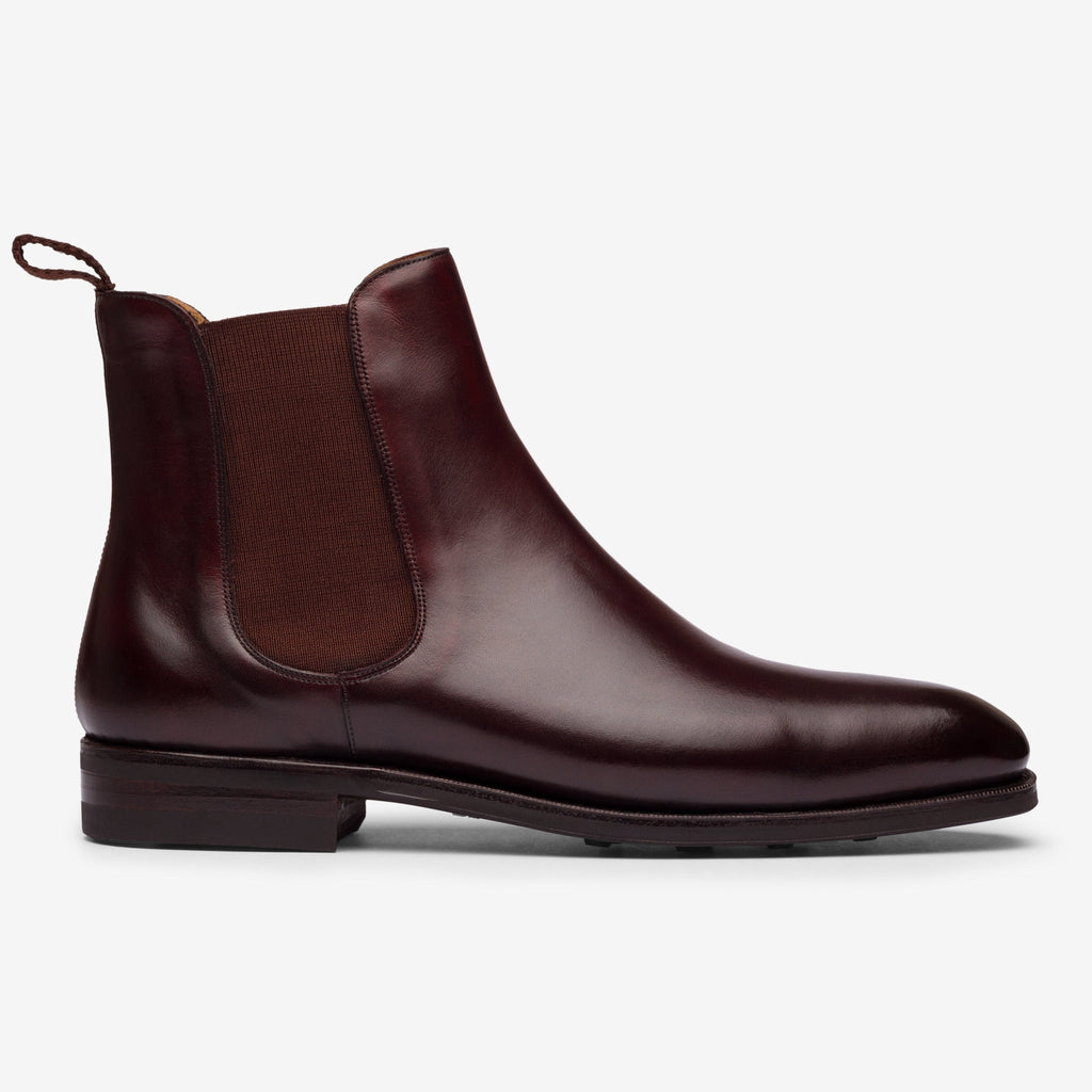 Chelsea Boot - Burgundy - Yama Last– Bridlen
