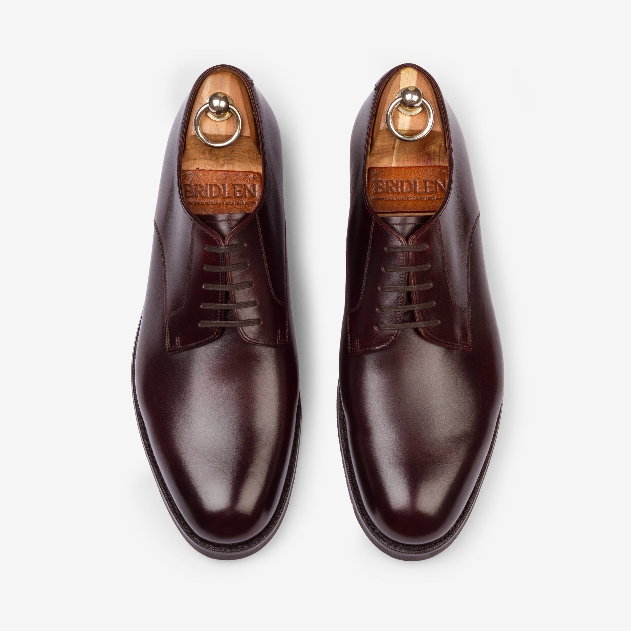 Plain Derby - Burgundy - Rui Last – Bridlen