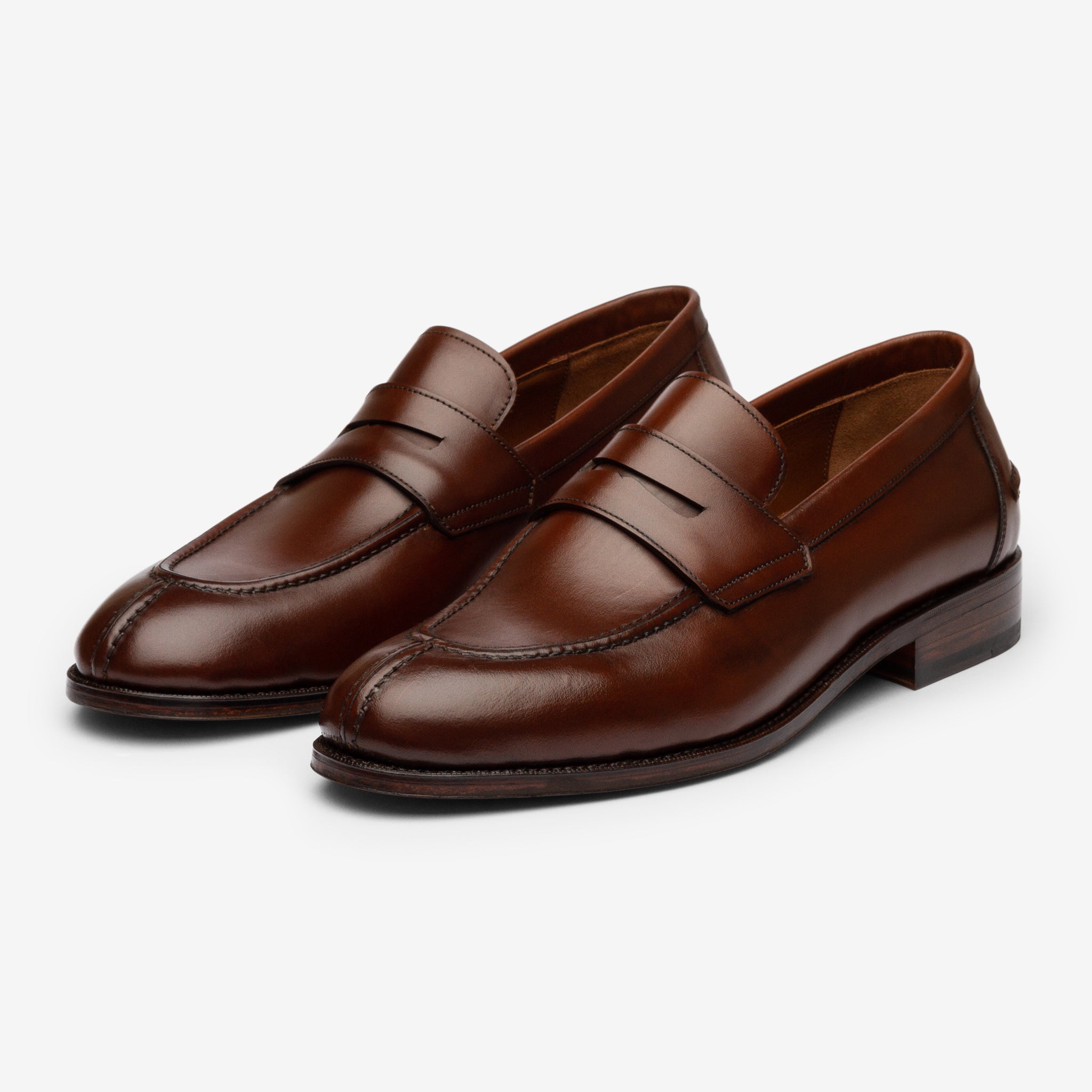 Y-Tip Penny Loafer - Brown - Blake Line– Bridlen